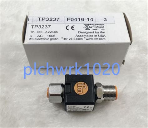 1 Pcs New In Box Ifm Tp3237 Temperature Sensor Ebay