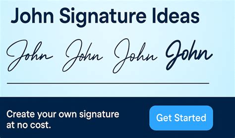 John Signature Samples And Ideas See And Create Your Own Signature Design