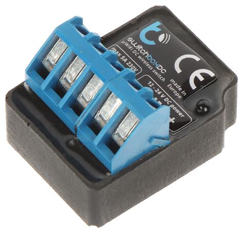 SMART SWITCH SWITCHBOX DC BLEBOX Wi Fi 12 24 V DC Electromechanical Elements Delta