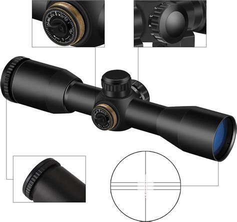 Ma3ty 4x32 Crossbow Scope Red Green Illuminated Reticle Compact Optics With Mount Archery