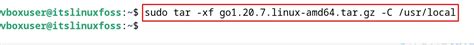 how to install golang on debian 12 its linux foss