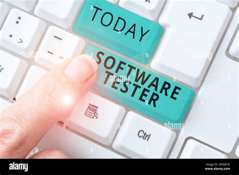 Inspiration Showing Sign Software Tester Word For Implemented To