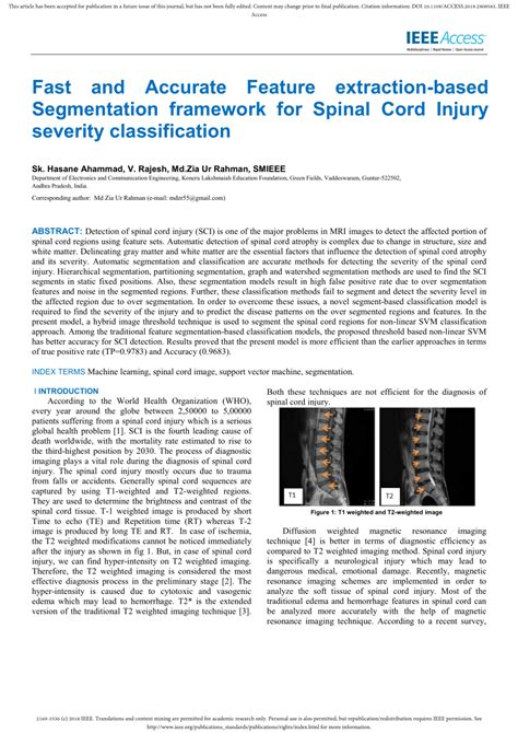 Pdf Fast And Accurate Feature Extraction Based Segmentation Framework