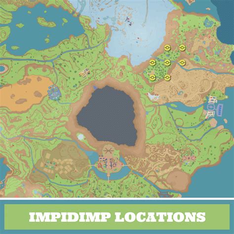 Impidimp Hair Locations And Map Where To Farm In Pokemon Scarlet And