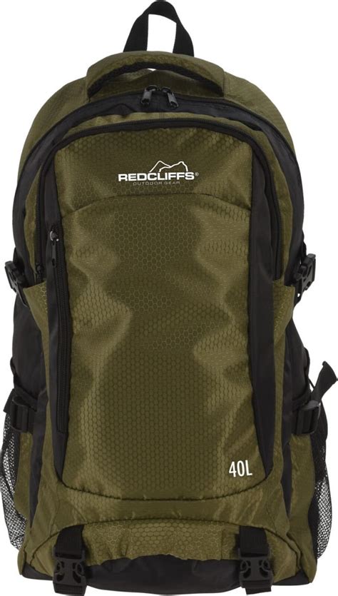 Redcliffs Plecak Turystyczny Trekingowy 40l Zielony Redcliffs