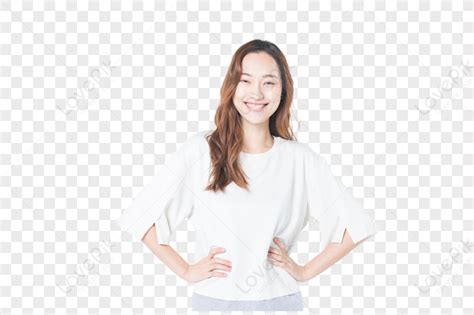 행복한 젊은 여성 Png 일러스트 무료 다운로드 Lovepik