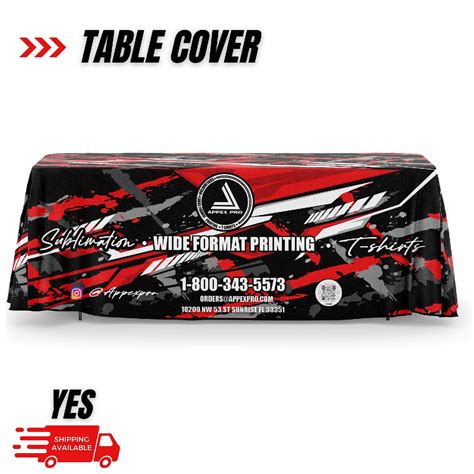 Table Cover Appex Pro Corp Table Cover Appex Pro Corp