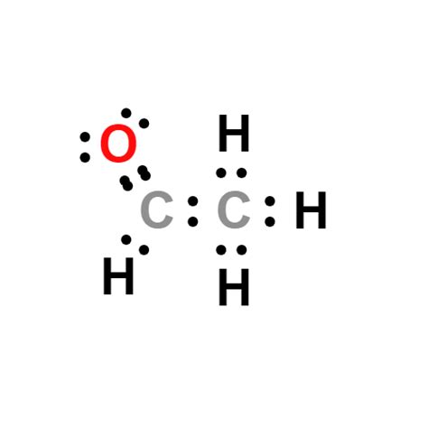 Acetaldehyde Lewis Structure