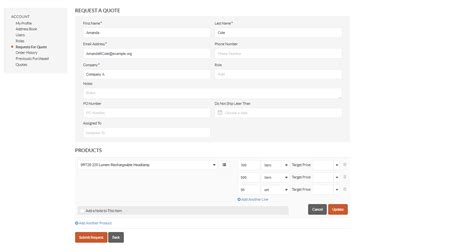 Rfq And Quote Management Concept Guide Orocommerce Orocrm And Oroplatform Documentation