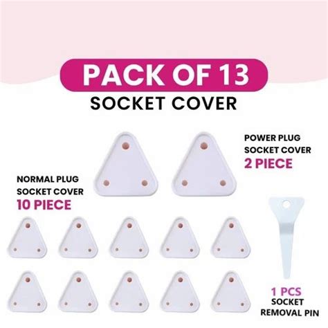 Safty Socket Cover 3 Amp Plastic Safety Cover Guards For Electric Socket Plug Trader