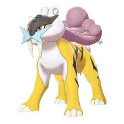 Shiny Raikou Sprite