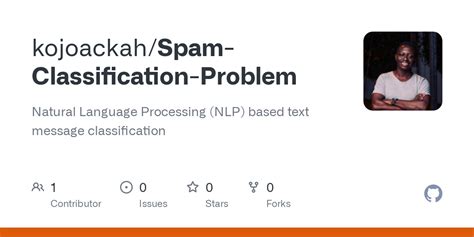 Github Kojoackahspam Classification Problem Natural Language