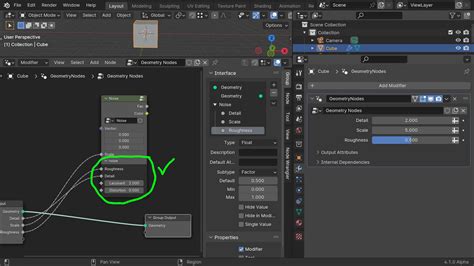 node group panels basics and interface blender artists community