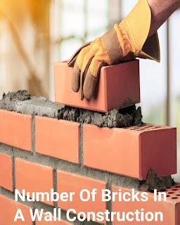 Estimate Of The Necessary Number Of Bricks In A Wall Construction FantasticEng