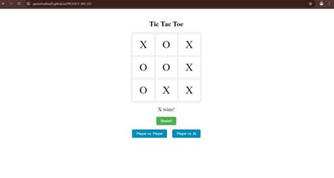 Ganesh Rathod On Linkedin Task 03 Tic Tac Toe Web Application To
