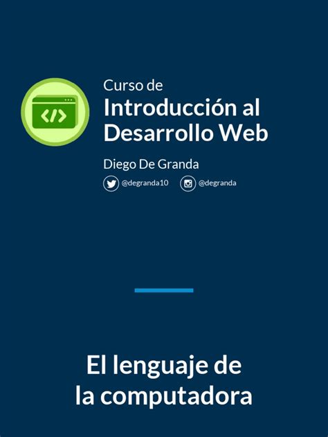 Curso Desarrollo Web Pdf Red Mundial Internet Y Web
