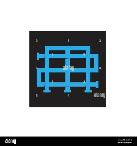 Letter M2 Linked Overlapping Logo Vector Stock Vector Image And Art Alamy