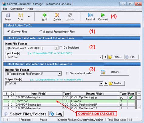 Quick Start How To Convert Files