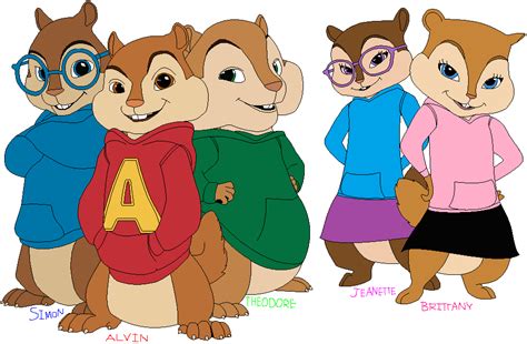 Alvin And The Chipmunks Brittany And The Chipette By Sandychen On