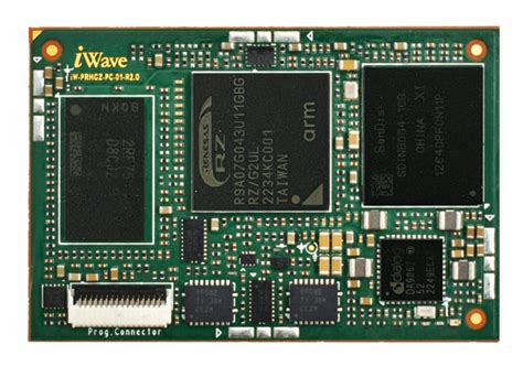 Renesas RZ G2UL Or RZ A3UL Or RZ Five Based OSM MF LGA Module IWave Systems