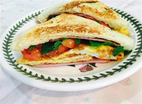 루꼴라 샌드위치 만들기