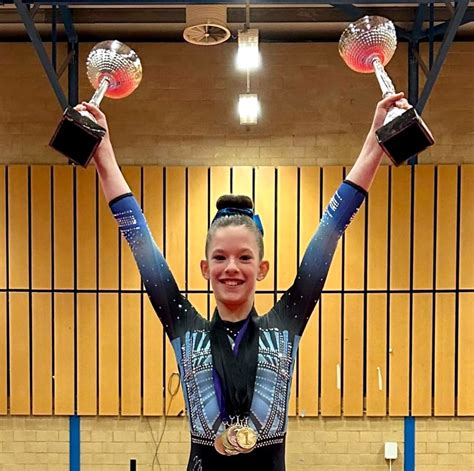 Gymnast Crowned Double Champion News Bolton School