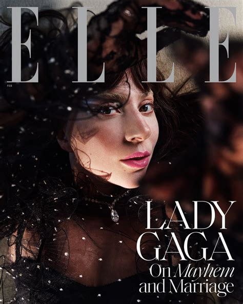 Lady Gaga Mayhem Elle Magazine Style Fashion Editorials Tom Lorenzo