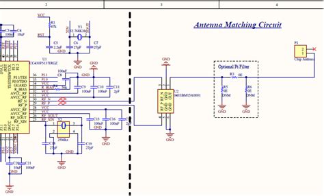 Chip Antenna Matching For Cc430f5137 Sub 1 Ghz Forum Sub 1 Ghz Ti E2e Support Forums