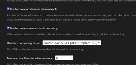 Add Intel IGPU QSV Quick Sync Encoding To Official Plex Media Server The Easy Way Page
