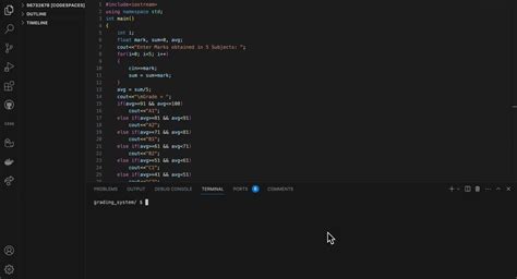 Shikha Maurya On Linkedin Codsoftinternship Codsoft Gradingsystem Cplusplus Learningandgrowing