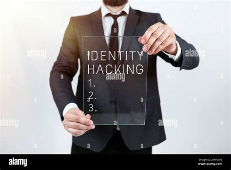 Conceptual Caption Identity Hackingcriminal That Steal Your Personal