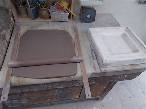 Clay Slab Rolling
