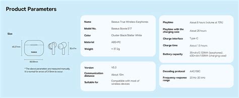 Baseus Bowie E True Wireless Bluetooth Earphones With Dual Mic Enc