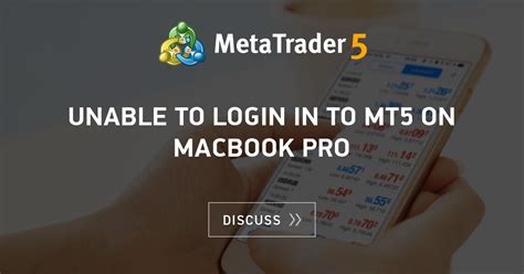 Unable To Login In To MT5 On Macbook Pro MT5 General MQL5