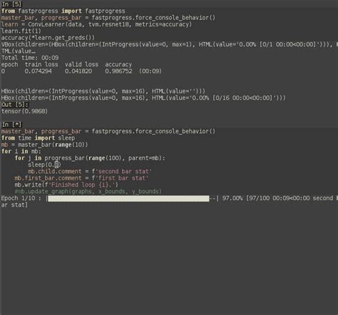 Progress Bars In Ipython Notebooks Page 2 Fastai Dev Fastai