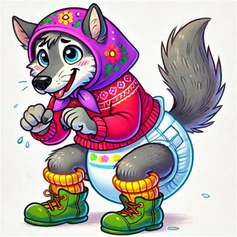 Wendy Wolf Smiling Nervously By Paranoiddunce On Deviantart