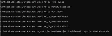 Migrate H2 To Mysql Metabase Discussion