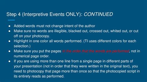 Completing Your IE SCRIPT Ppt Download