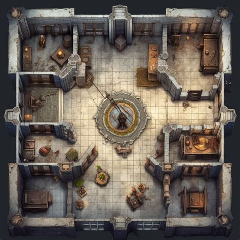 60 Dnd Maps Top Down Board Digital Art Dnd Backdrop Dungeon