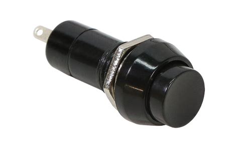 Black PBS A MM PIN Self Locking Round Plastic Push Button Switch Buy Online Electronic