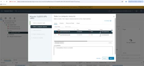 Enable The Enhanced Vmotion Compatibility Evc Mode For A Vsphere Clustertest