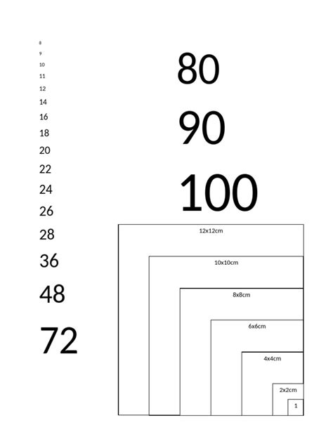 Size Reference Sheet Pdf Size Reference Sheet Pdf