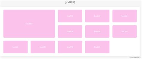 grid布局，号称是最强大的css布局方案？ grid布局最后一行两边对齐 csdn博客