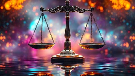 A Scale With Two Sides One Side Is Empty And The Other Side Is Full Stock Illustration