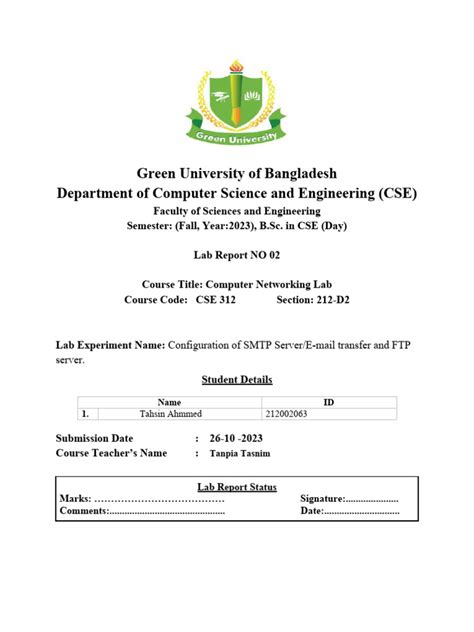 networking lab 2 pdf file transfer protocol computer network