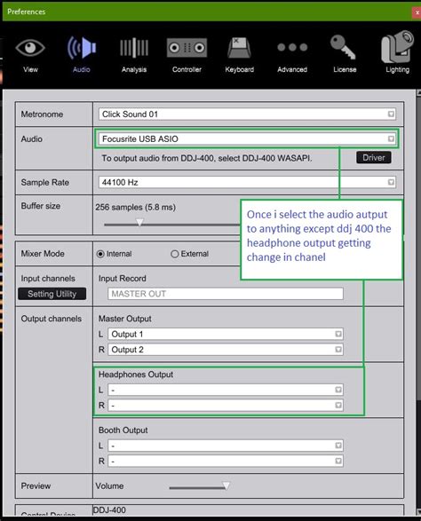Headphone Audio Output Issue In Rekordbox Pioneer Dj