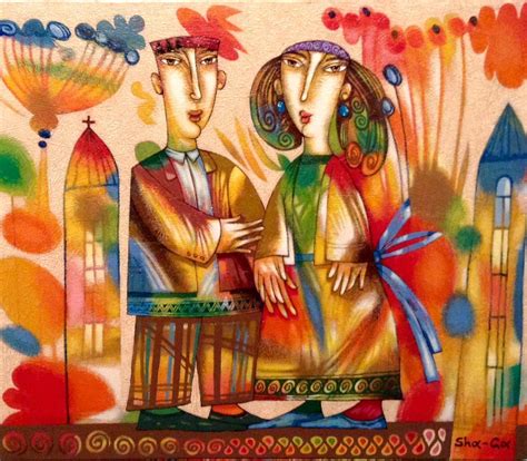 Pinzellades Al Món Il·lustracions De Shahinyan Gagik Sha Ga
