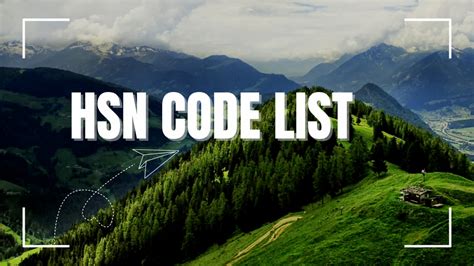 Hsn Code List At ₹ 1200piece Software In Patna Id 2855398498891