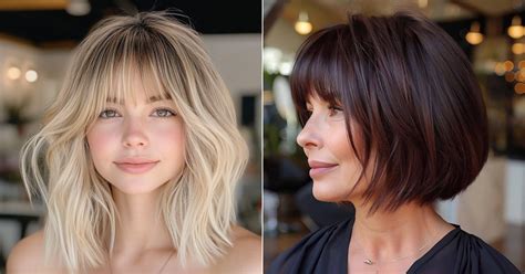 Modern Layered Bob With Bangs To Embrace In HAIRS Modern Layered Bob With Bangs To Embrace In HAIRS
