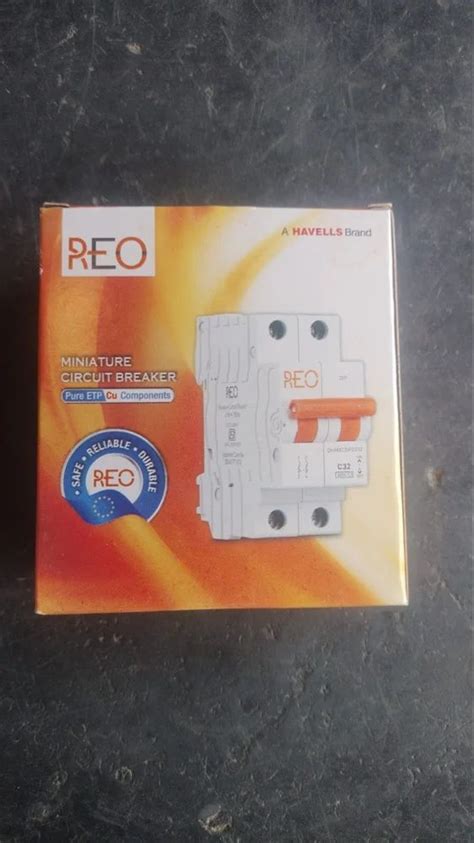 C32a Havells Miniature Circut Breaker 2 Pole At Rs 450 In Gurugram Id 2854292959391